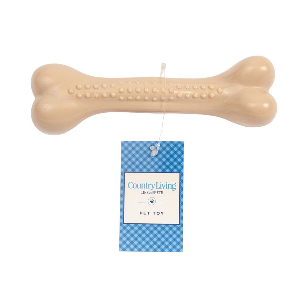 Country Living Nylon Bone Dog Chew Toy for Heavy Chewers, Chicken ...