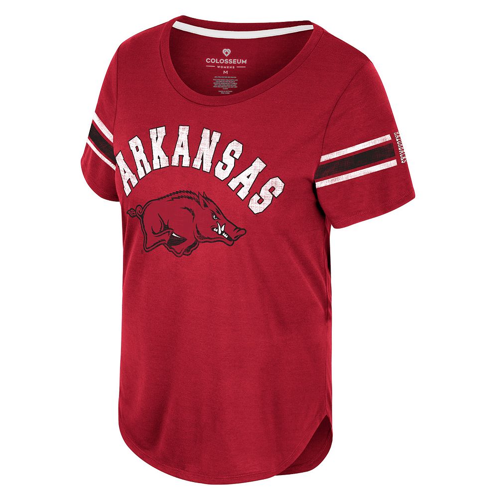 Women's Arkansas Razorbacks Scoopneck Tee