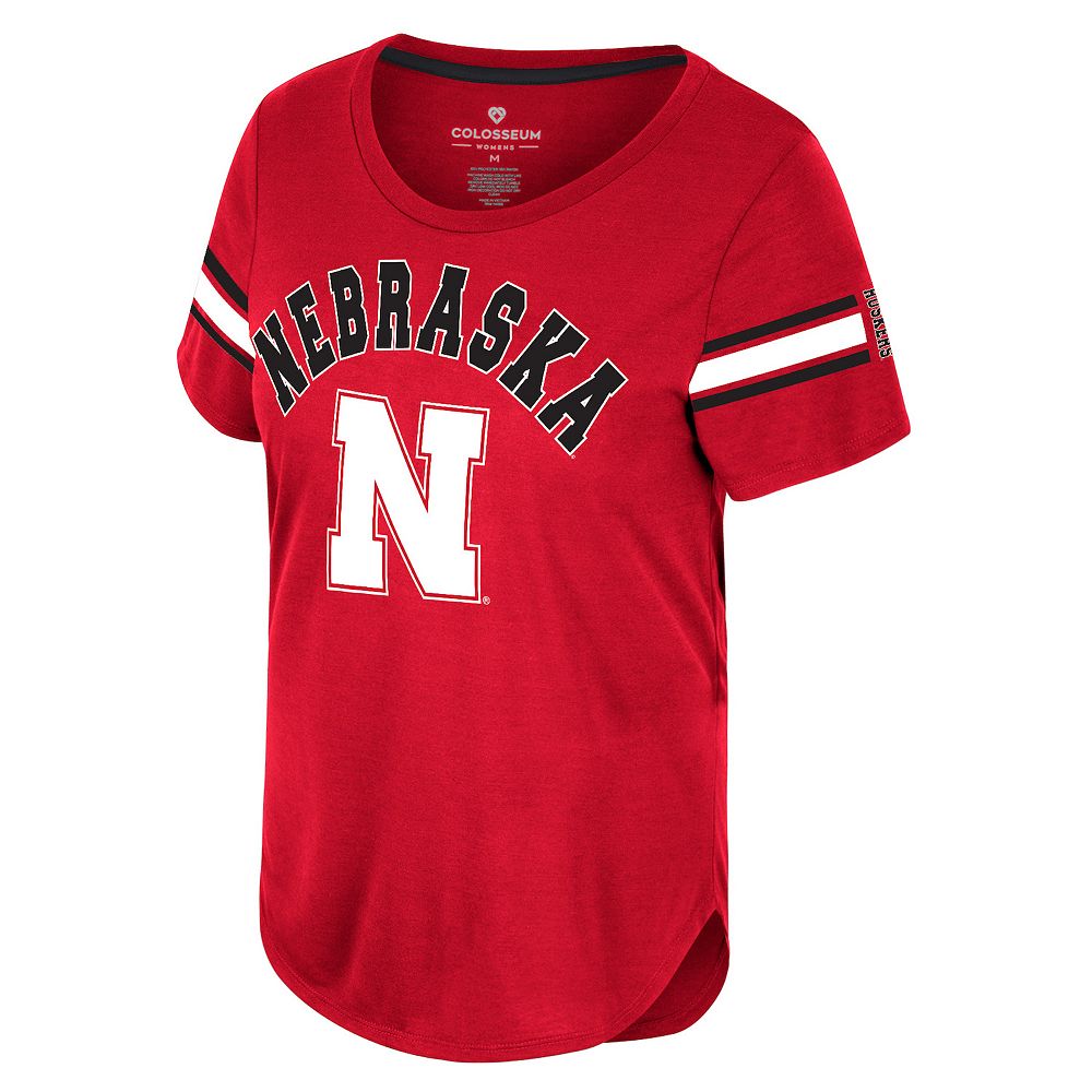 Women's Nebraska Cornhuskers Scoopneck Tee