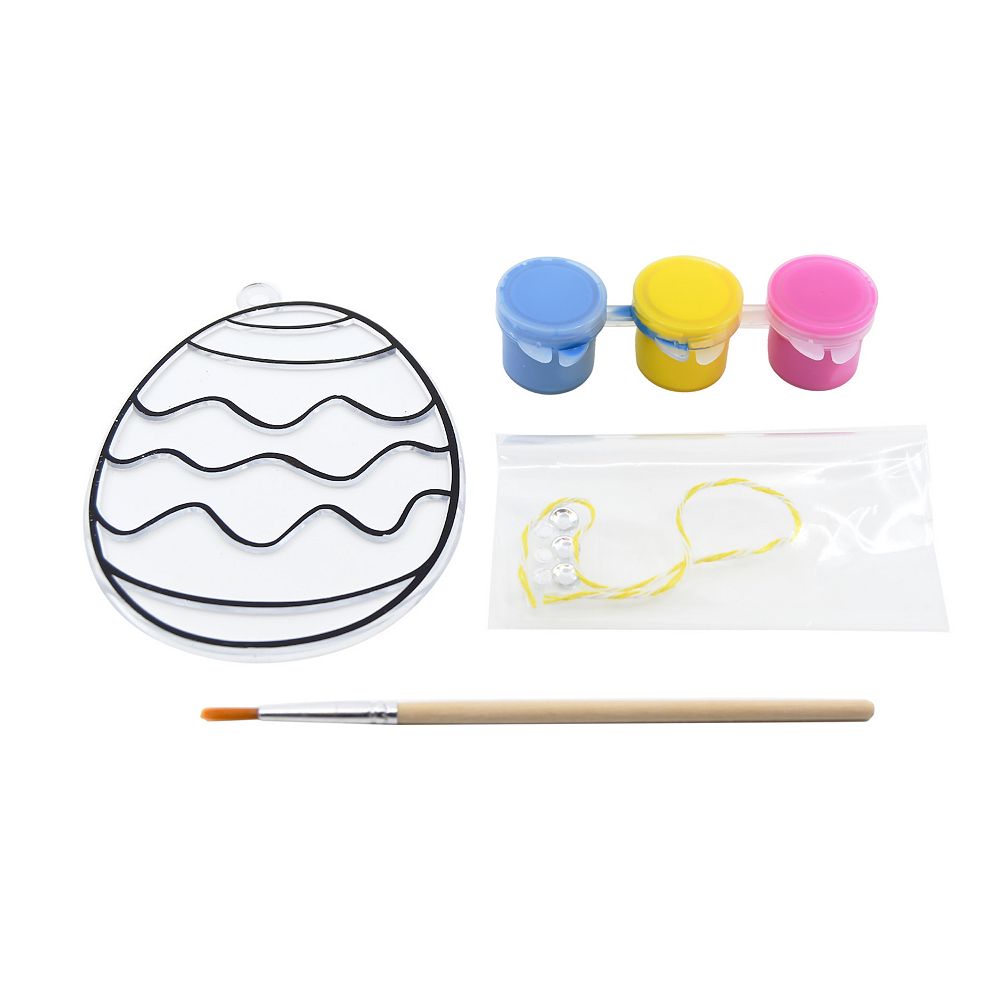DIY Egg Tabletop Suncatcher