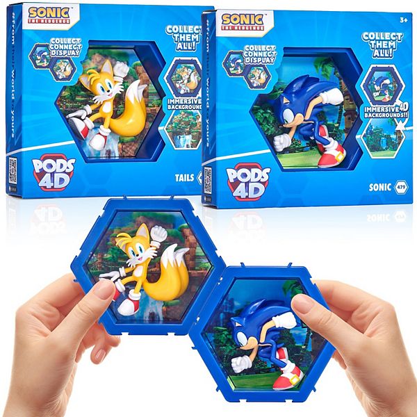 Wow Pods 4d Connectable Sonic The Hedgehog Toys