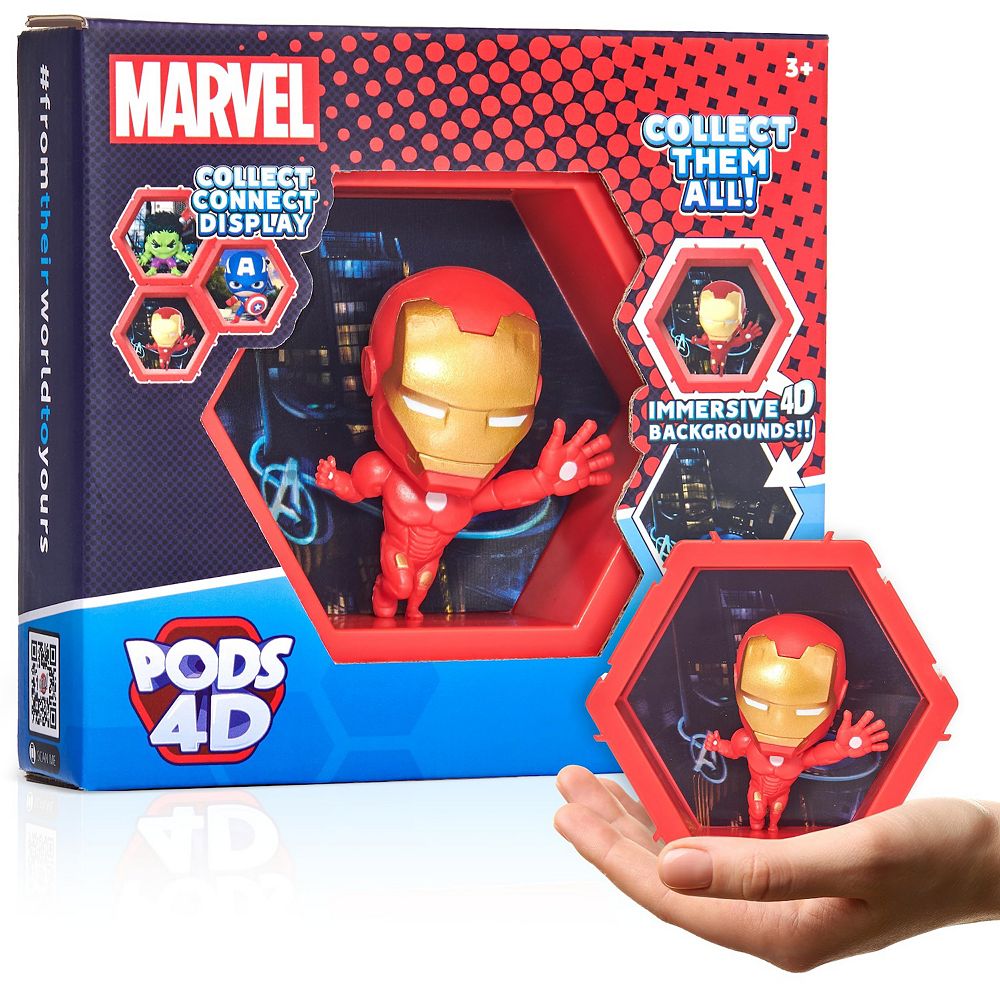 Wow Pods 4d Marvel Connectable And Collectable Toys