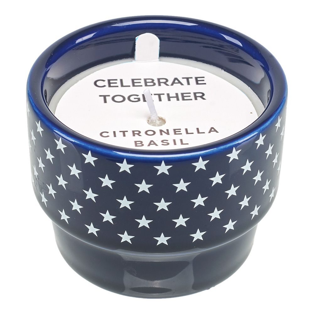 Celebrate Together™ Americana Citronella Basil Mini Star Candle Jar