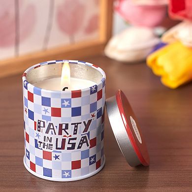 Celebrate Together™ Americana Blue Citron Party in The USA Mini Candle Jar