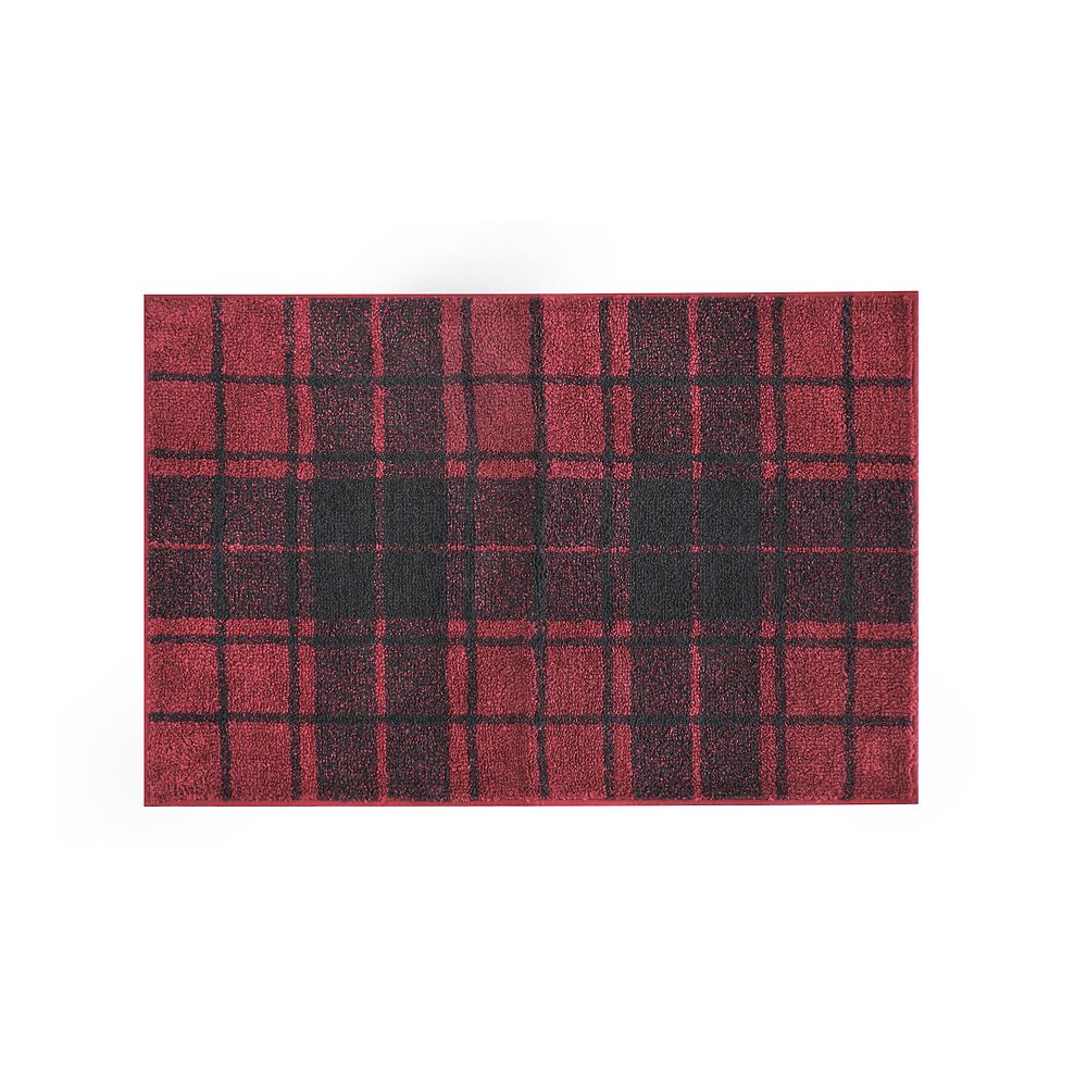 St. Nicholas Square® Buffalo Plaid Supersoft Throw Rug