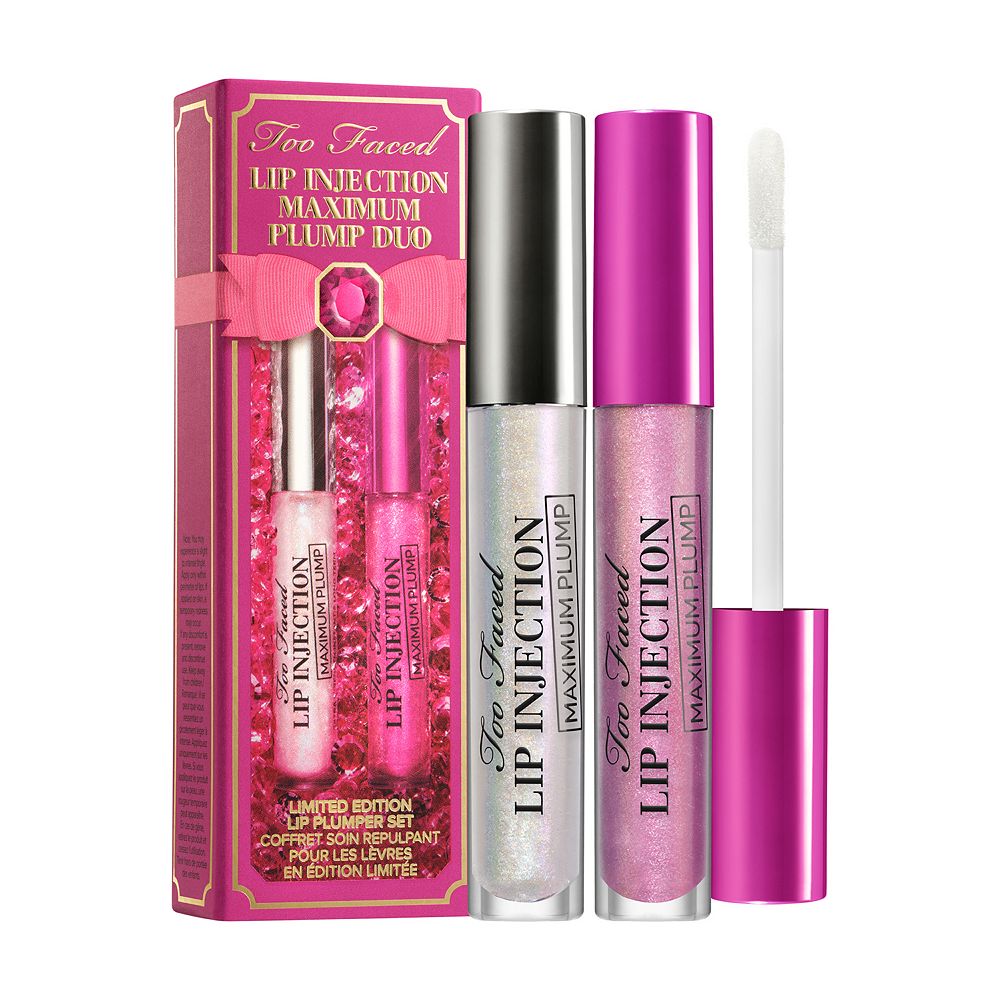 Too Faced Lip Injection Maximum Plump Lip Gloss Duo