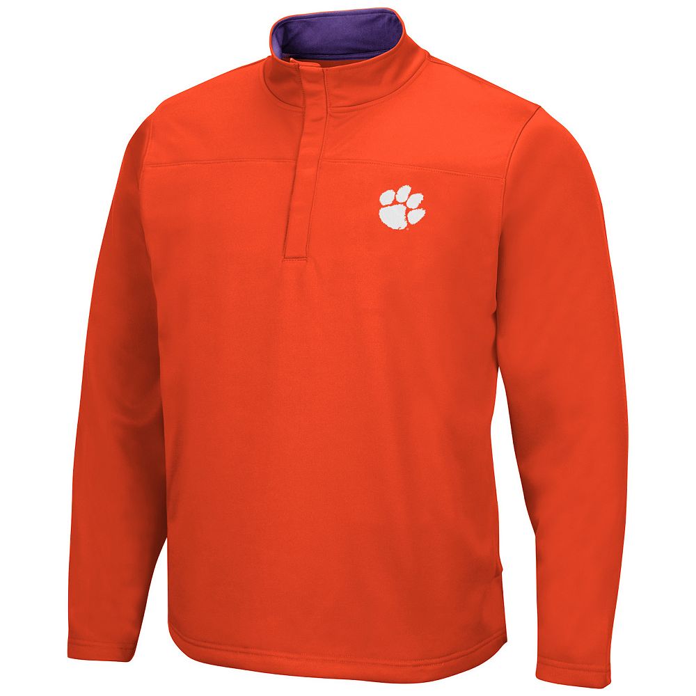 Men's Clemson Tigers Collins Button-Up Fleece