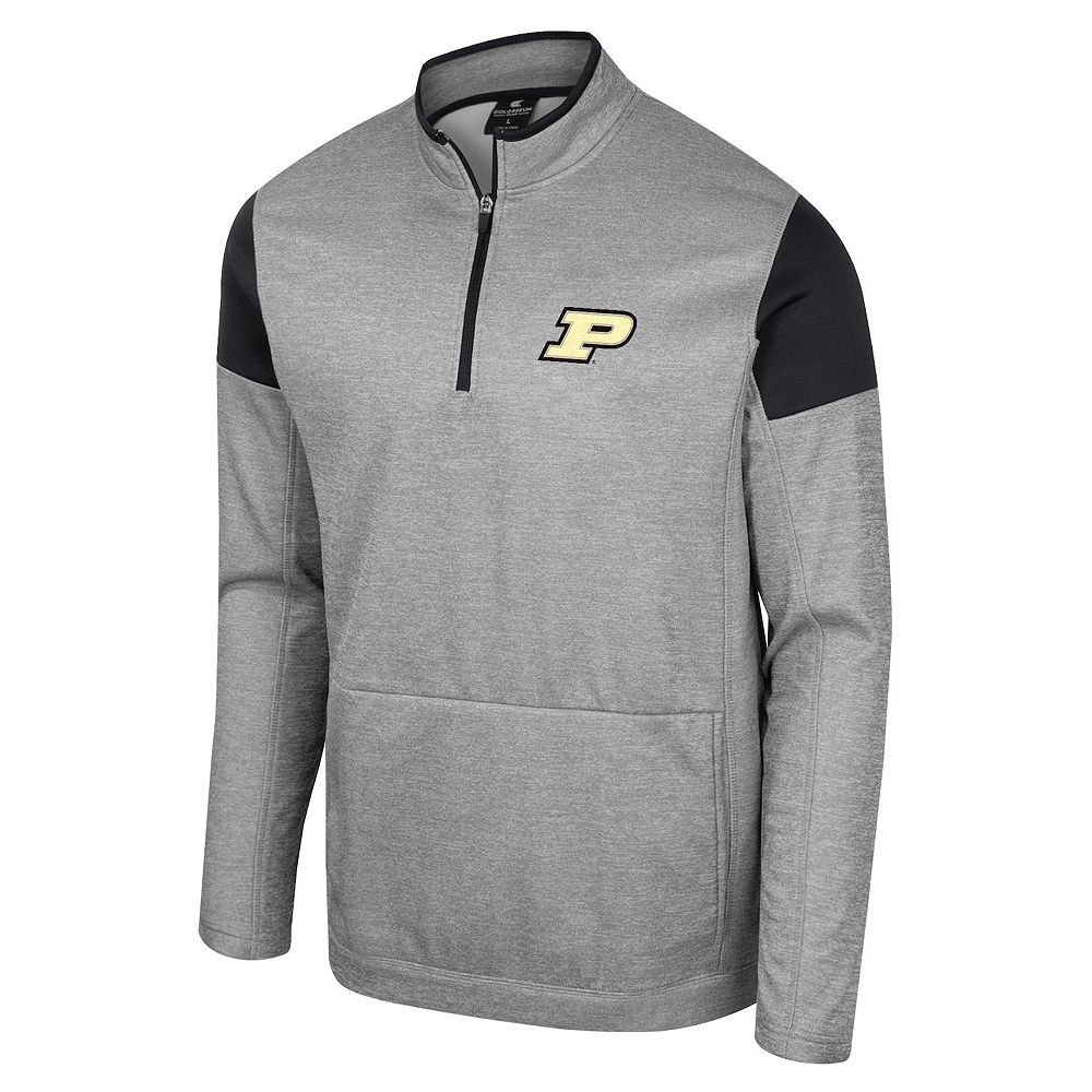 Men's Purdue Boilermakers Cut & Sew Quarter Zip