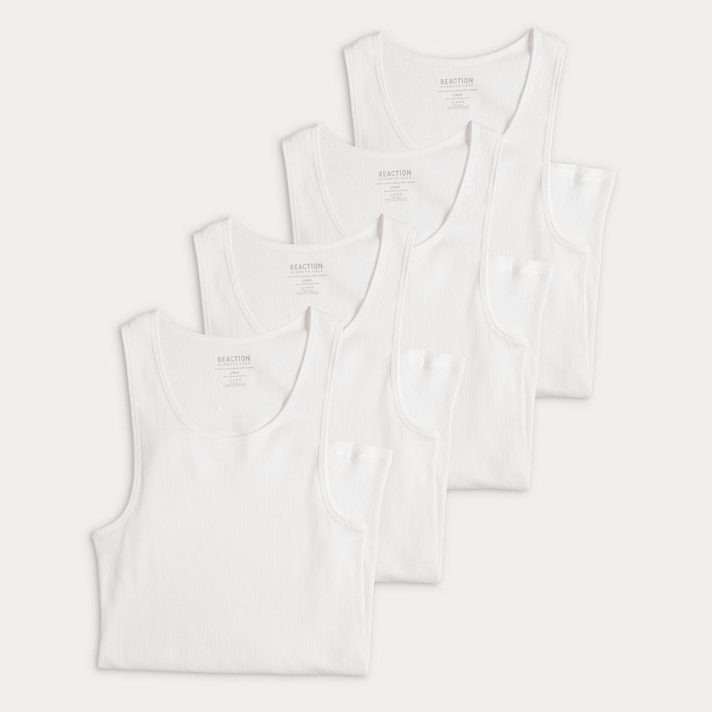 Men's Kenneth Cole Reaction Cotton Tank Tops 4-Pack