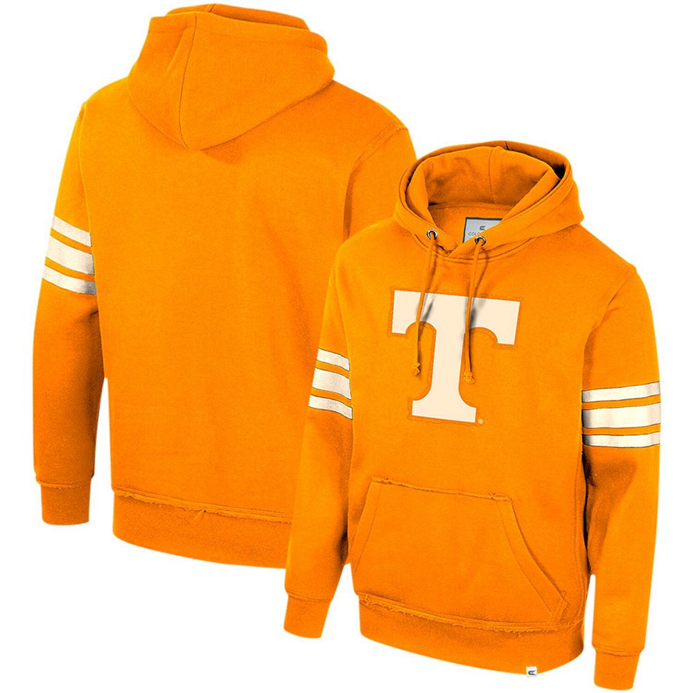 Men's Colosseum Tennessee Orange Tennessee Volunteers Saluting Pullover ...