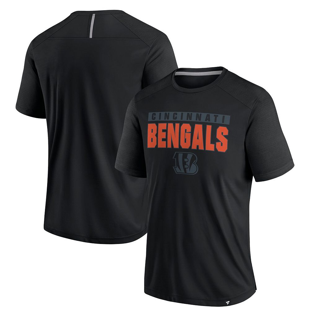 Men's Fanatics Black Cincinnati Bengals Defender Blackout T-Shirt