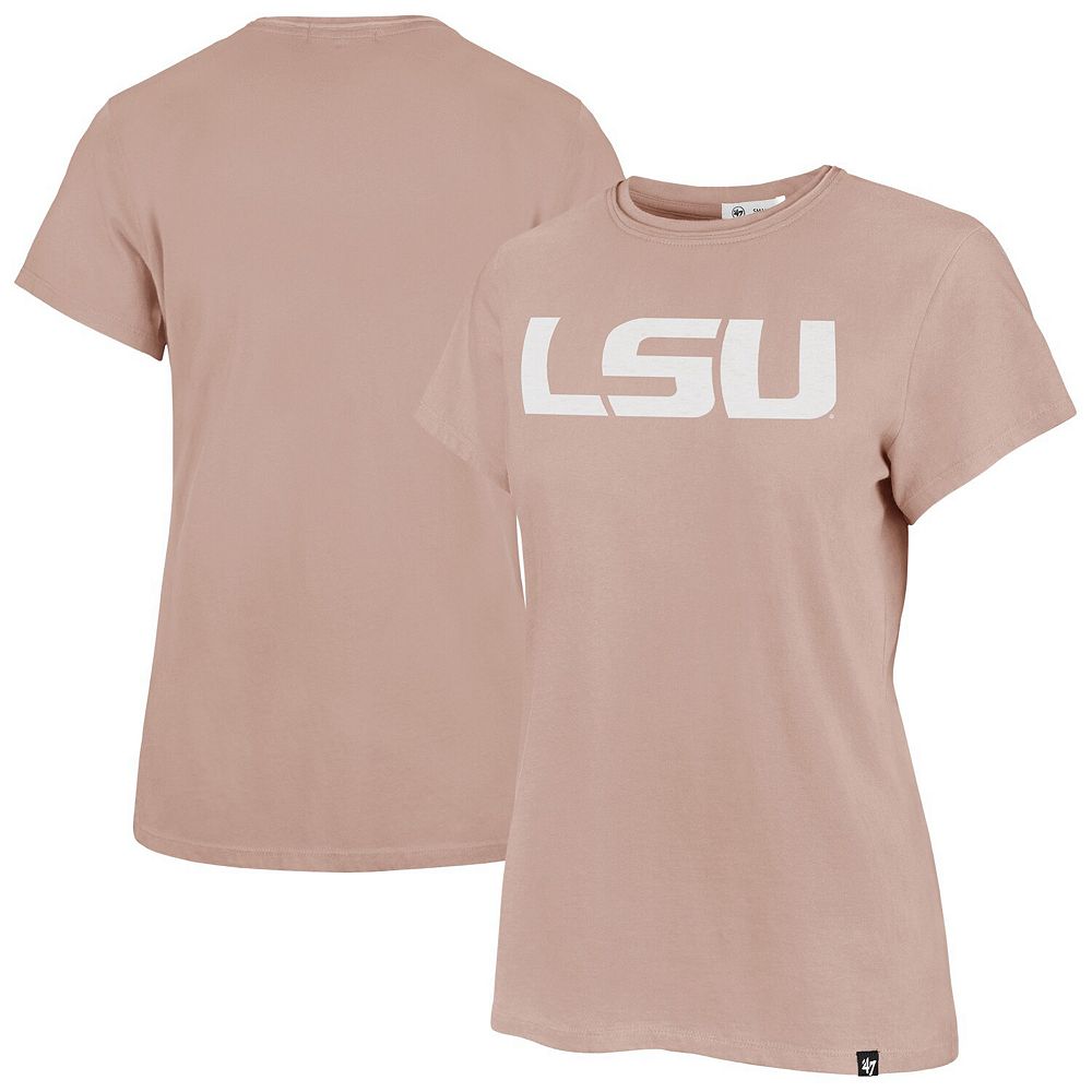 Women's '47 Pink LSU Tigers Premier Frankie T-Shirt