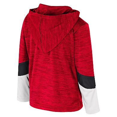 Toddler Colosseum Red Wisconsin Badgers Rylos Quarter-Zip Windshirt