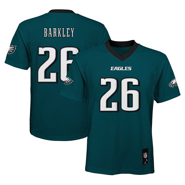 Youth Saquon Barkley Midnight Green Philadelphia Eagles Replica Player ...