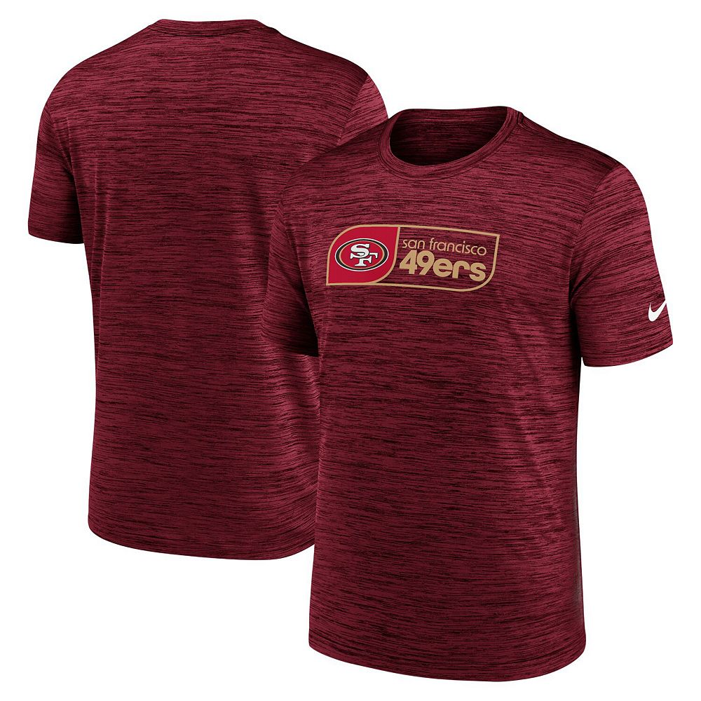 Men's Nike Scarlet San Francisco 49ers Big & Tall Velocity Jock Tag ...