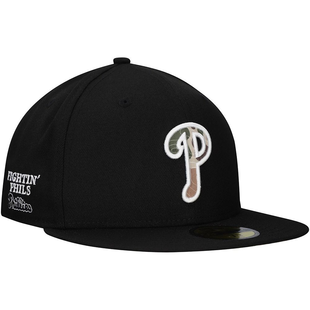 Men's New Era Black Philadelphia Phillies Troop Chant Camo Undervisor ...