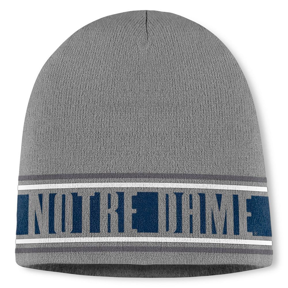 Men's Top of the World Gray Notre Dame Fighting Irish Jace Knit Beanie