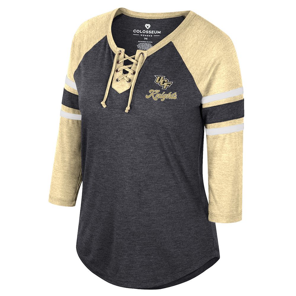 Women's UCF Knights She Means You Lace-Up Henley