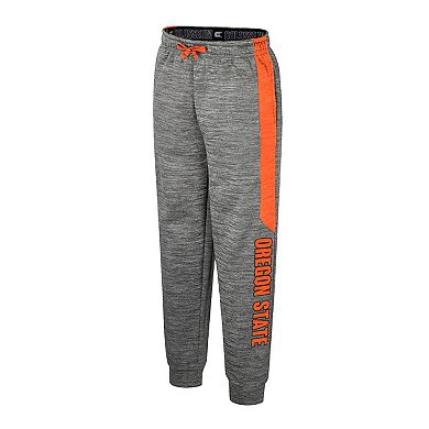 Youth Colosseum Heather Gray Oregon State Beavers Fleece Pants