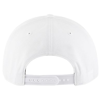 Men's '47 White Kansas City Chiefs Wave Speckle Hitch Rope Adjustable Hat