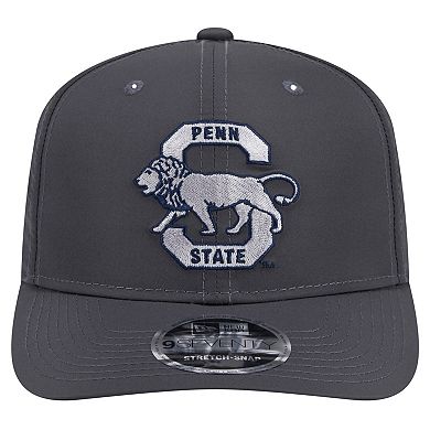 Men's New Era Gray Penn State Nittany Lions 9SEVENTY Stretch-Snap Hat
