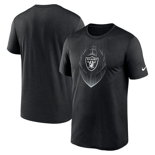 Men's Nike Black Las Vegas Raiders Primetime Legend Icon Performance T ...