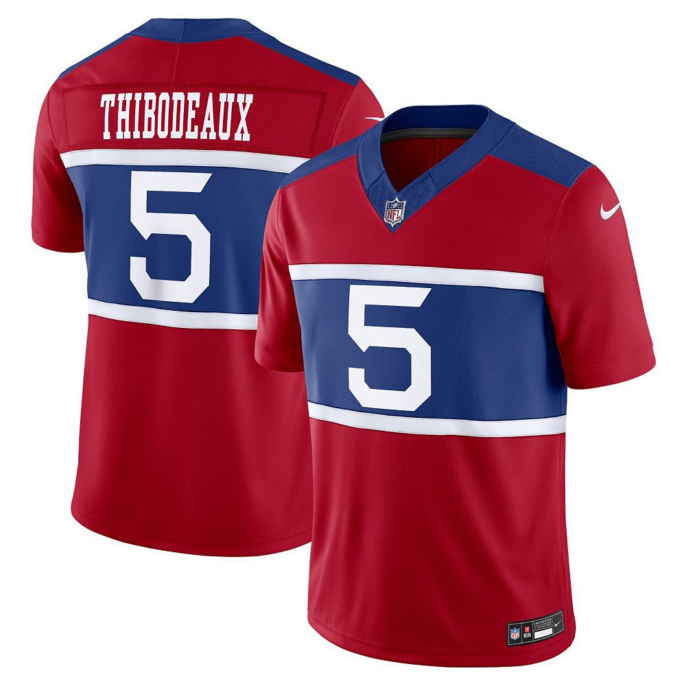 Men's Nike Kayvon Thibodeaux Century Red New York Giants Alternate ...