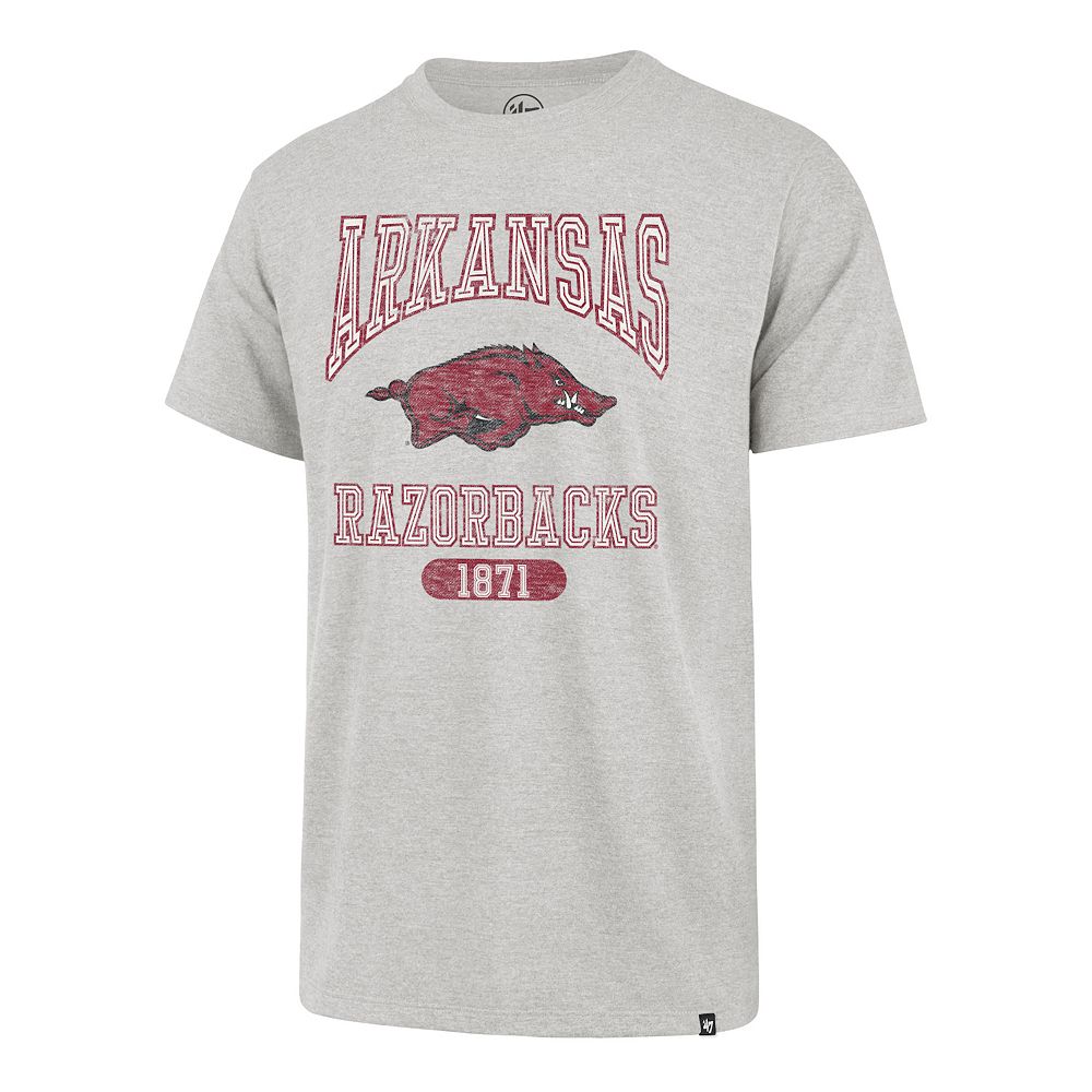Men's NCAA Arkansas Razorbacks Line Press '47 Franklin Tee