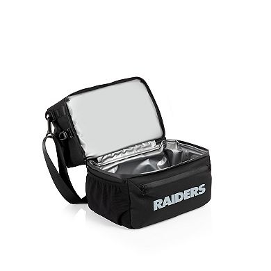 Picnic Time Las Vegas Raiders Tarana Lunch Bag Cooler with Utensil Set
