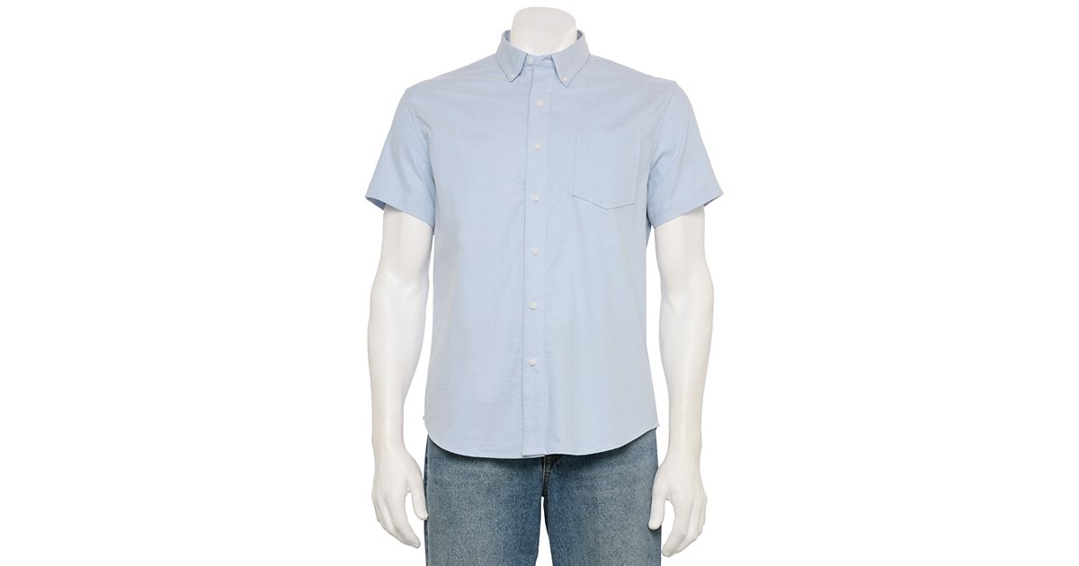 Blue Sonoma Goods For Life Stretch Button-Down Shirts Career | Kohl's