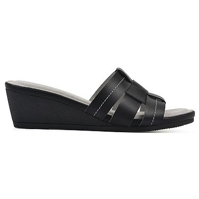 Cliffs by White Mountain Candyce Women's Wedge Sandals
