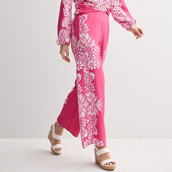 Women's INTEMPO™ Printed Border Pants