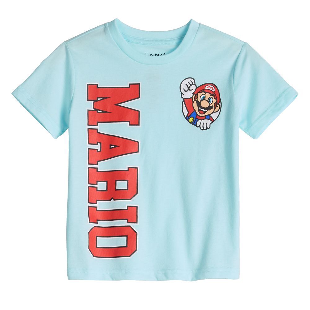 Baby & Toddler Boy Jumping Beans® Short Sleeve Mario Graphic Tee