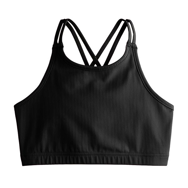 Girls 7-20 Tek Gear® Cross Back Sports Bra in Regular & Plus Size