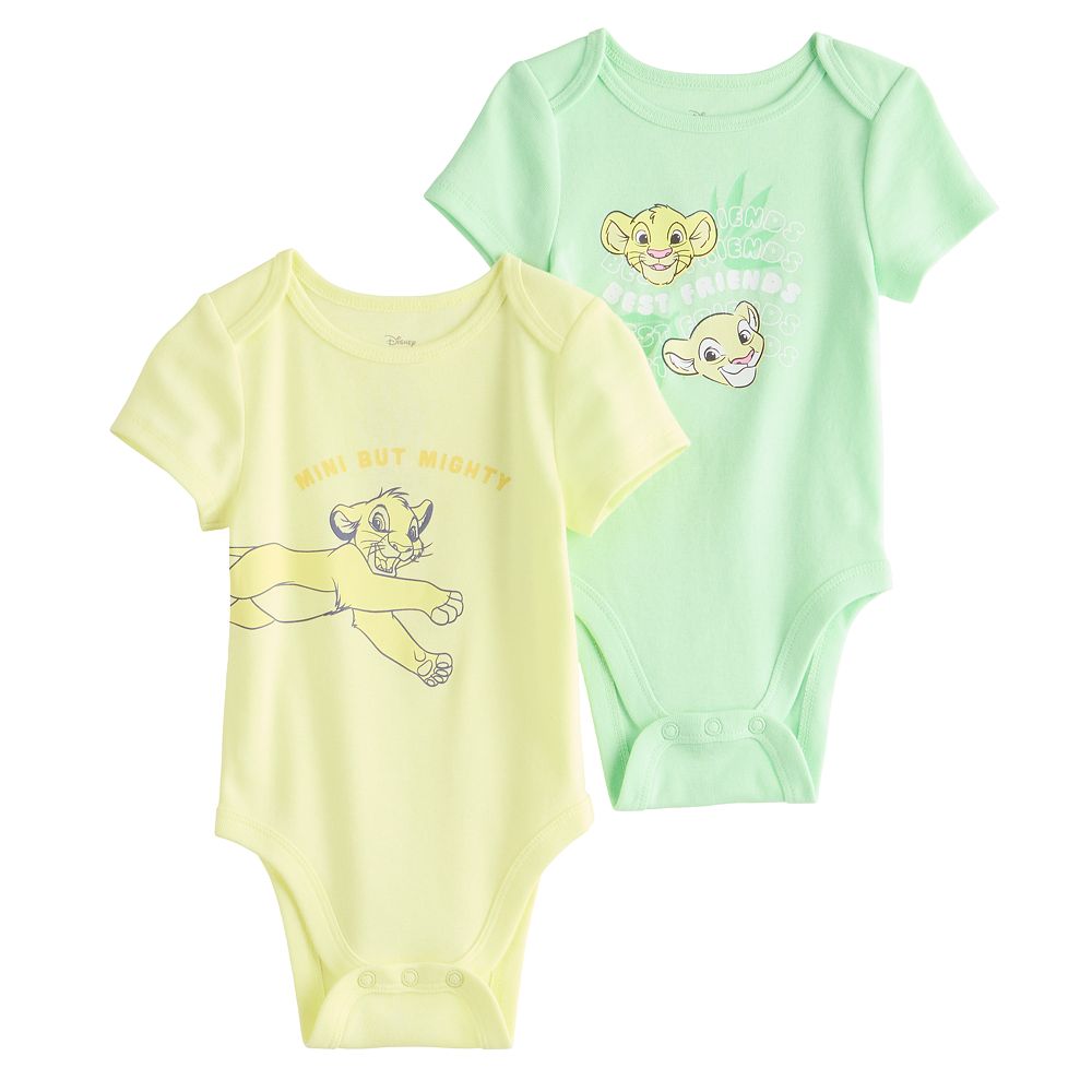 Disney's Lion King Simba & Nala Baby & Toddler 2-Pack Bodysuit by ...