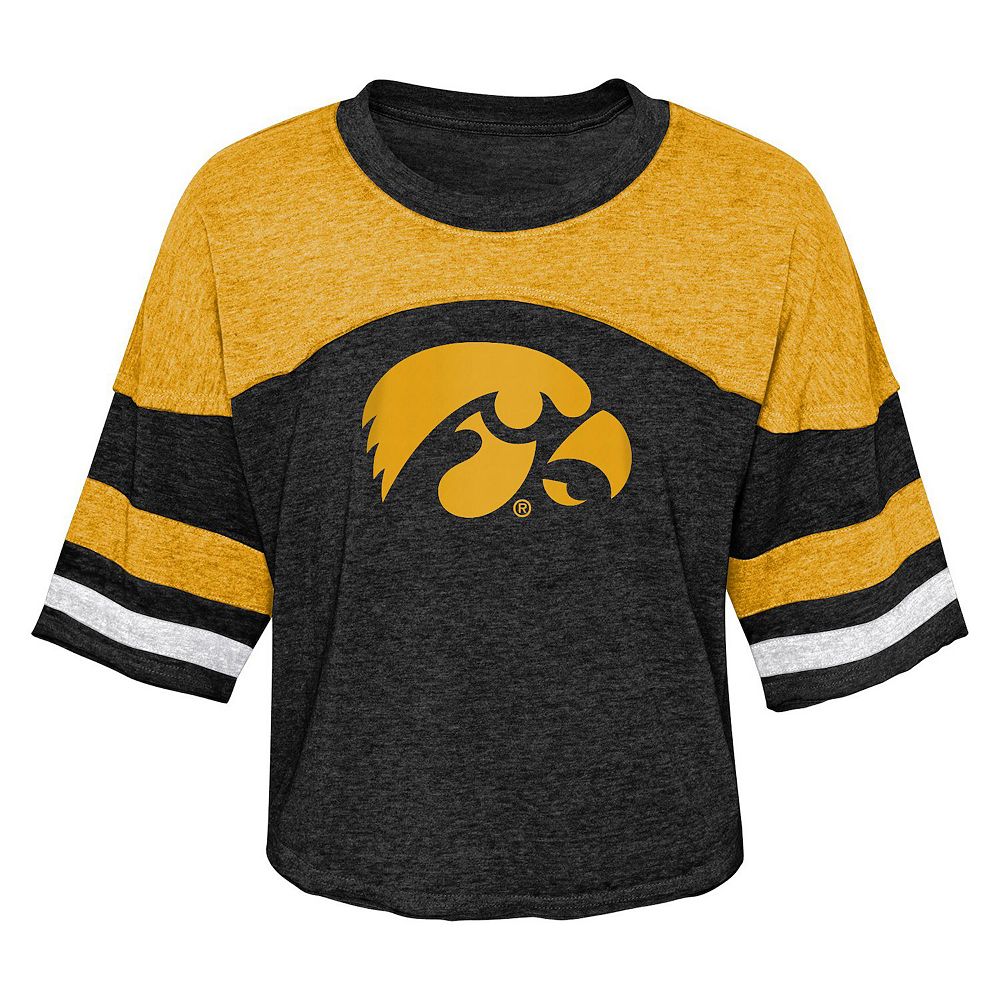 Boy's 7-16 Iowa Hawkeyes Sunday Fun Day Short Sleeve Fashion Jersey Tee