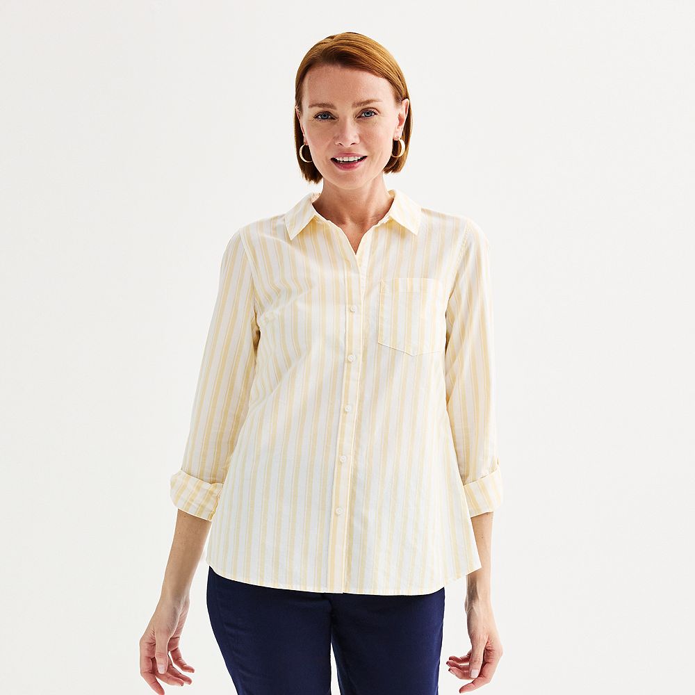Kohls Womens Button Down Shirts