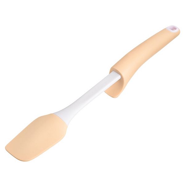 Silicone Spatula Spoon With Rubber Handle, Heat-resistant Scraper For ...