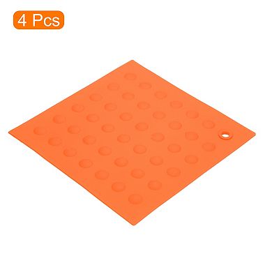 Silicone Trivets Mat Pot Holders Hot Pads For Hot Dishes And Hot Pots ...