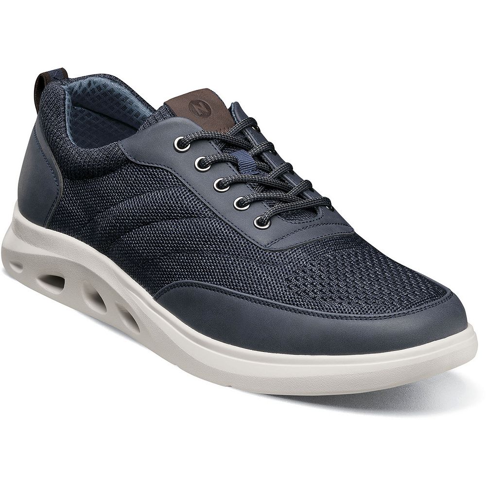 Nunn Bush® Ponte Men's Knit Moc Toe Sneakers