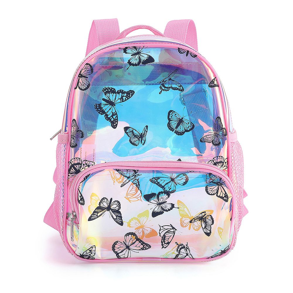 Backpack For Girls And Boys Stadium Transparent School Book Bag Pvc ...
