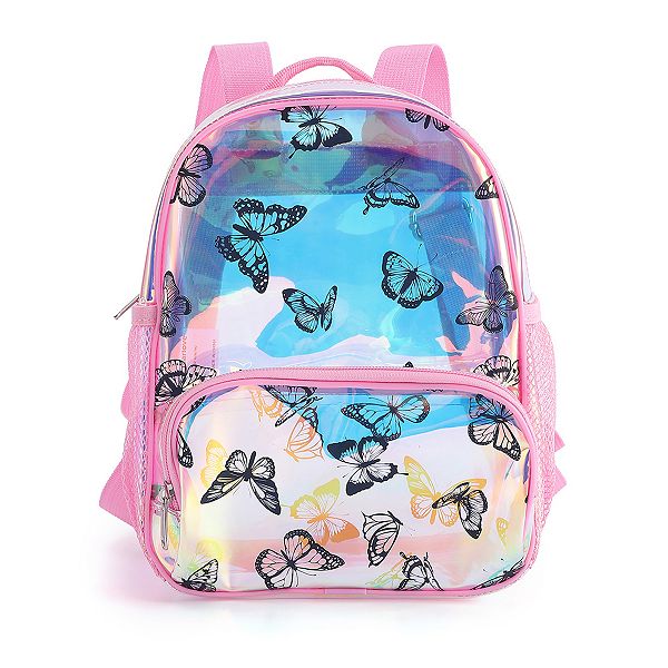 Backpack For Girls And Boys Stadium Transparent School Book Bag Pvc ...