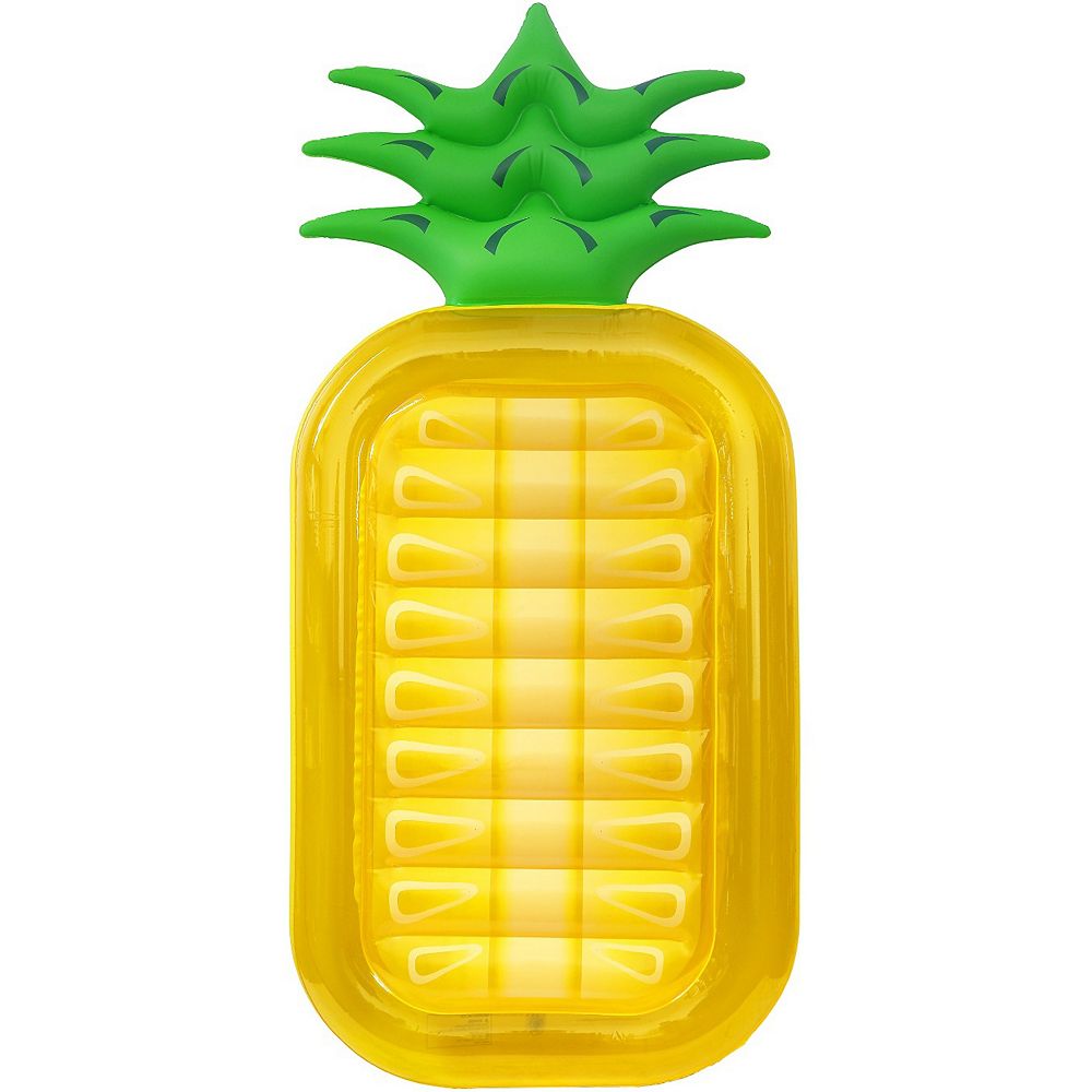 Greenco Inflatable Pineapple Water Floats For Pools And Beach