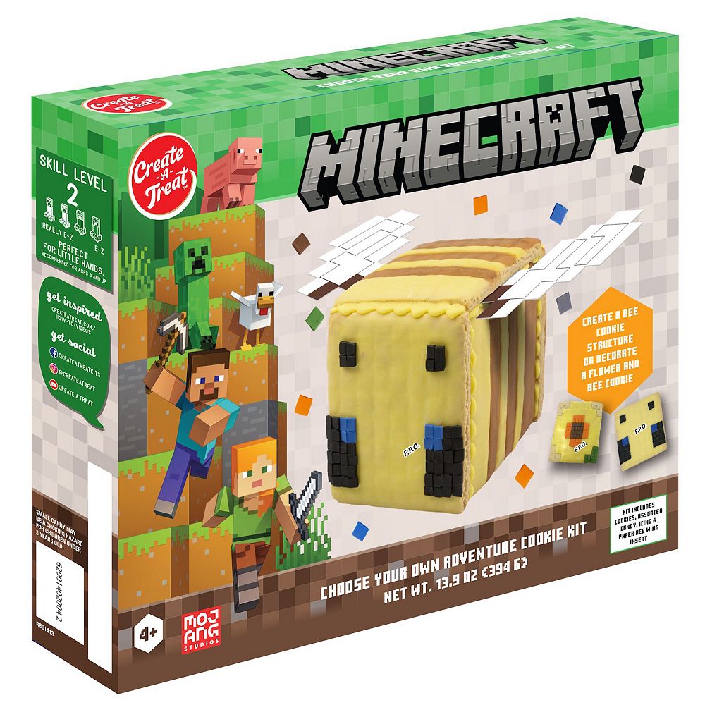 Create A Treat Minecraft Bee Cookie Kit
