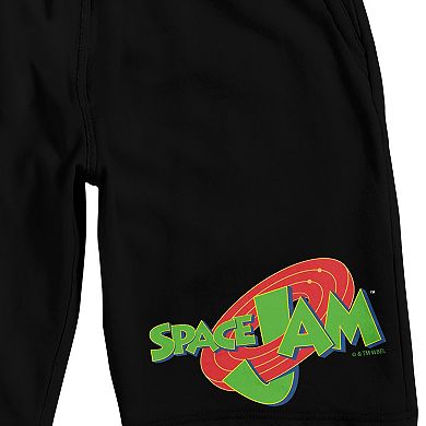 Men's Space Jam Logo Title Pajama Shorts