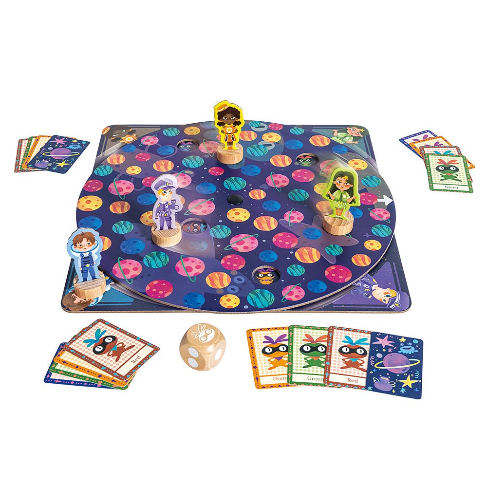Hape: Planetary Pursuit Chasing Board Game