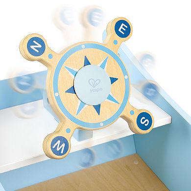 Hape: Captains Rocking Boat Wooden Ride-On Seat Chair Rocker