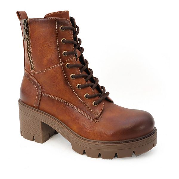 Yoki Jolene Women's Western Lug Sole Boots