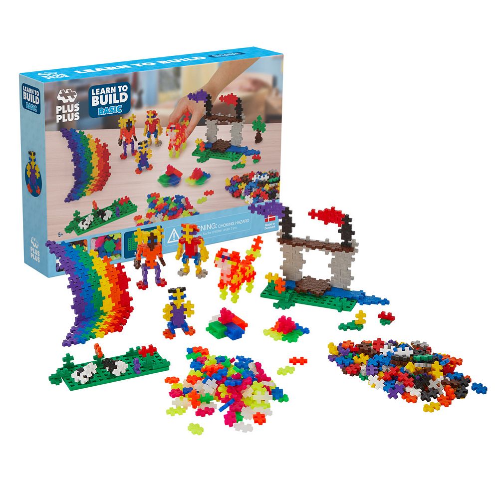 Plus-Plus Learn to Build: 400-Piece Basic Set