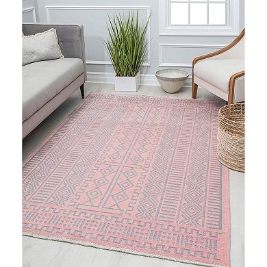 Rugs America Khoi Fainty Folk Area Rug